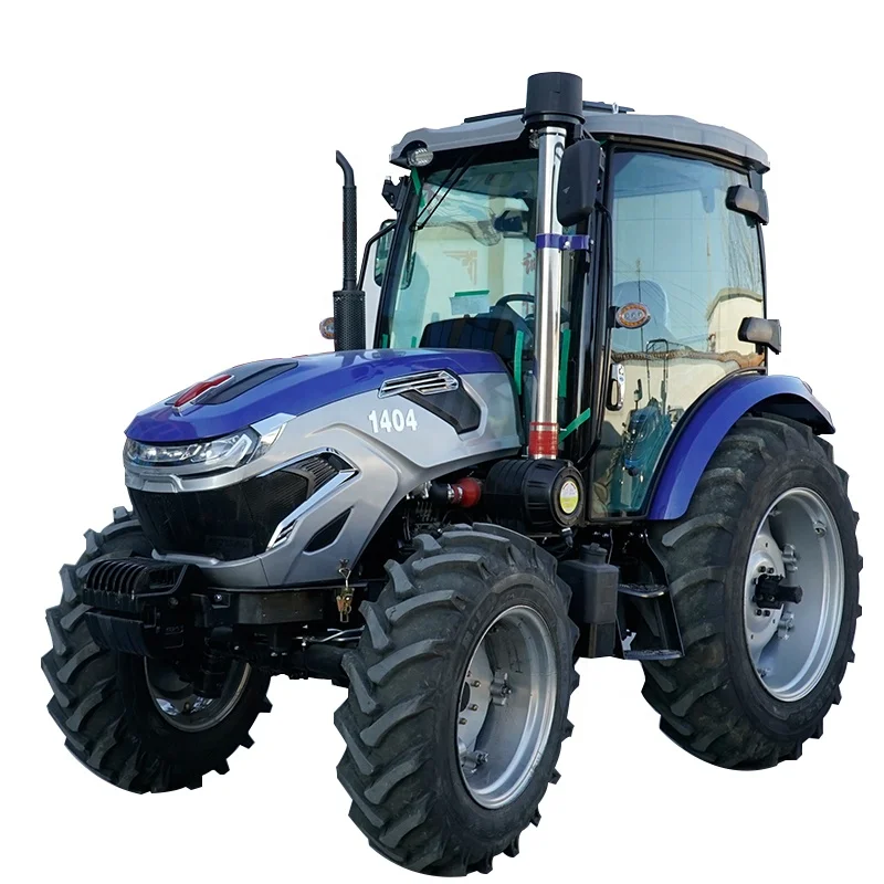 High Quality 140-Horsepower Agricultural Tractor with Luxury Cab 4WD ...