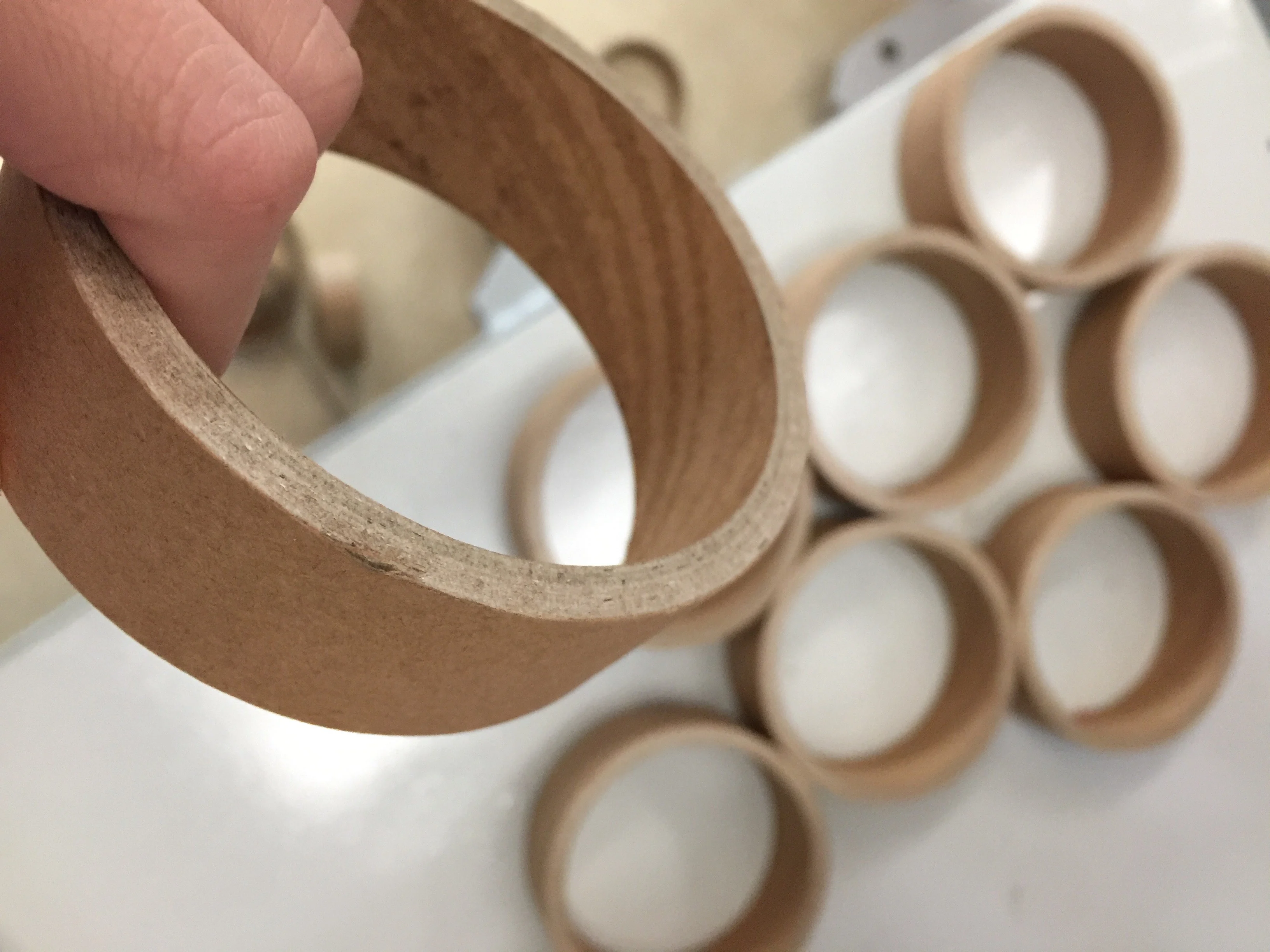 Minimum Cutting Length 5mm Precision Paper Tube Core Machine