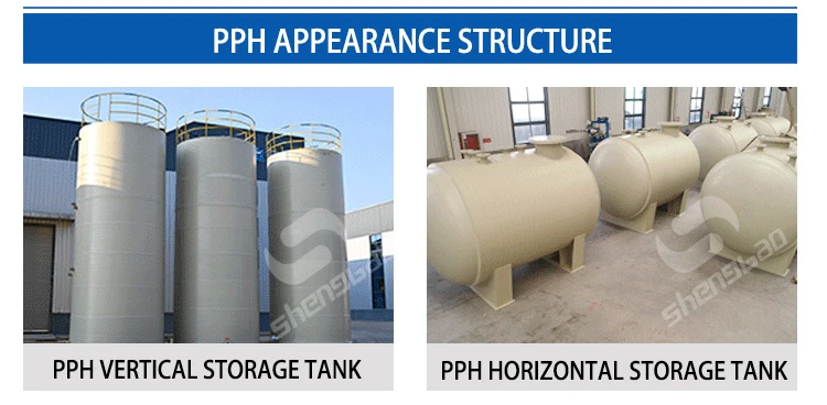 20 Cubic Meters Polypropylene Storage tank Supply Seamless Winding ...