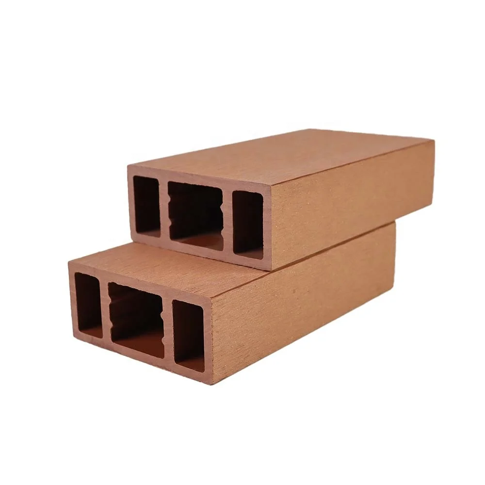 40x90mm Custom Size Tube Wpc Poles Composite Materials For Outdoor ...