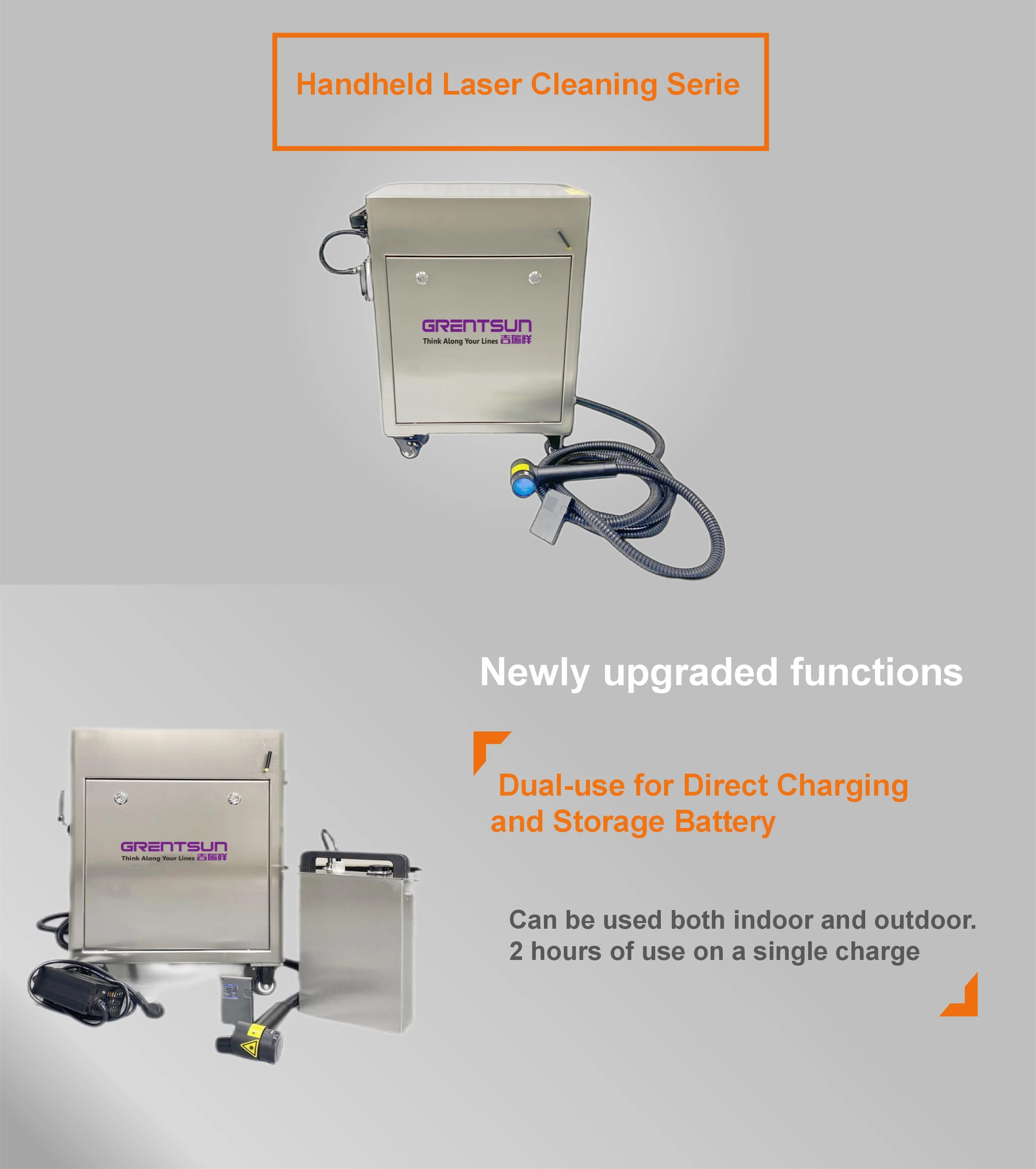 200w Pulse Laser Rust Removal Machine Portable Laser Cleaner For Metal ...