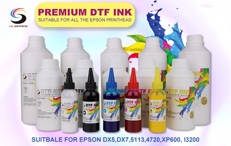 Manufacturer Oeko-tex Certificate Cmyk White Dtf Inks For Epson 8500 ...