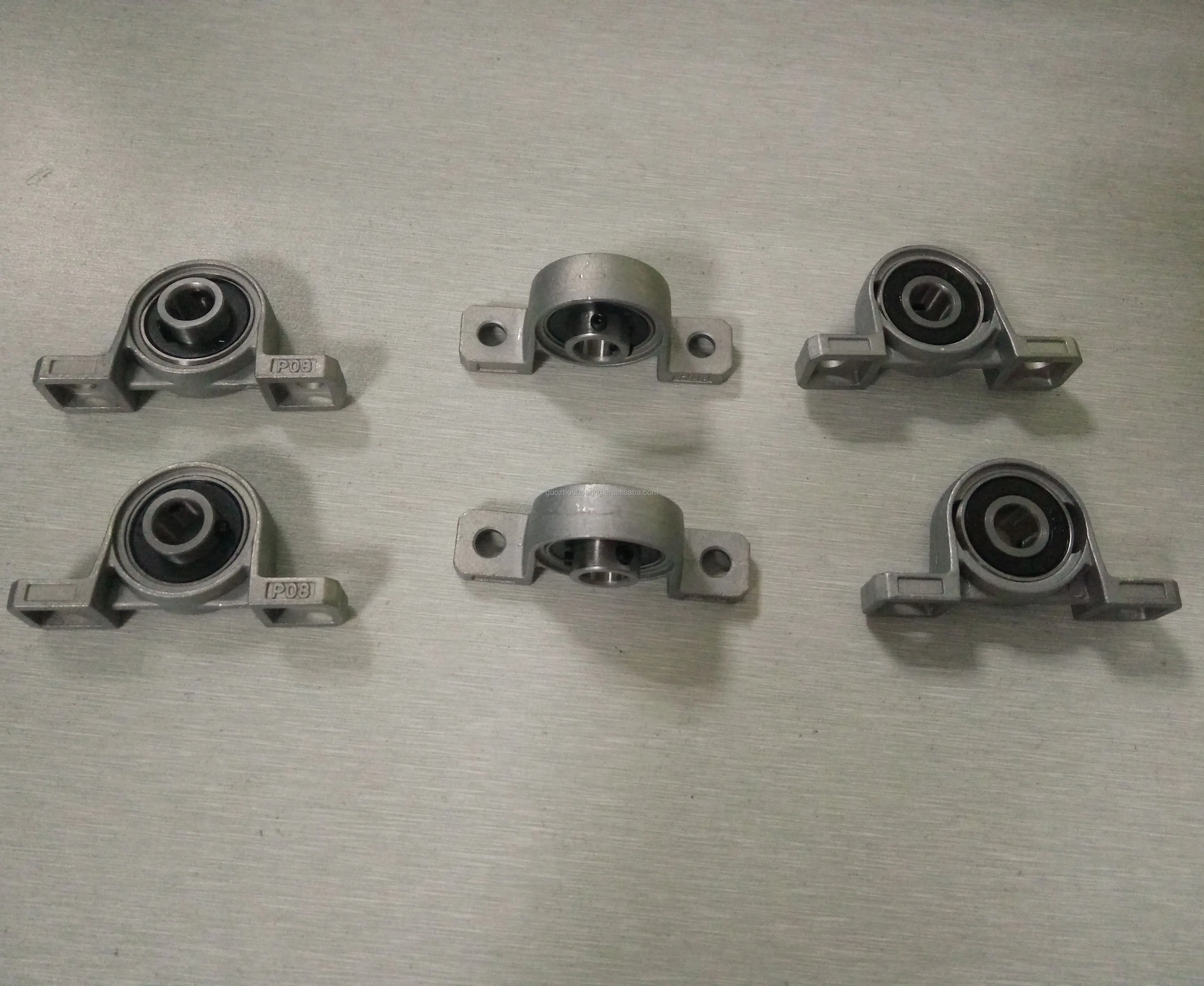 8mm Small Zinc Pillow Block Bearing KP08 - Low Noise