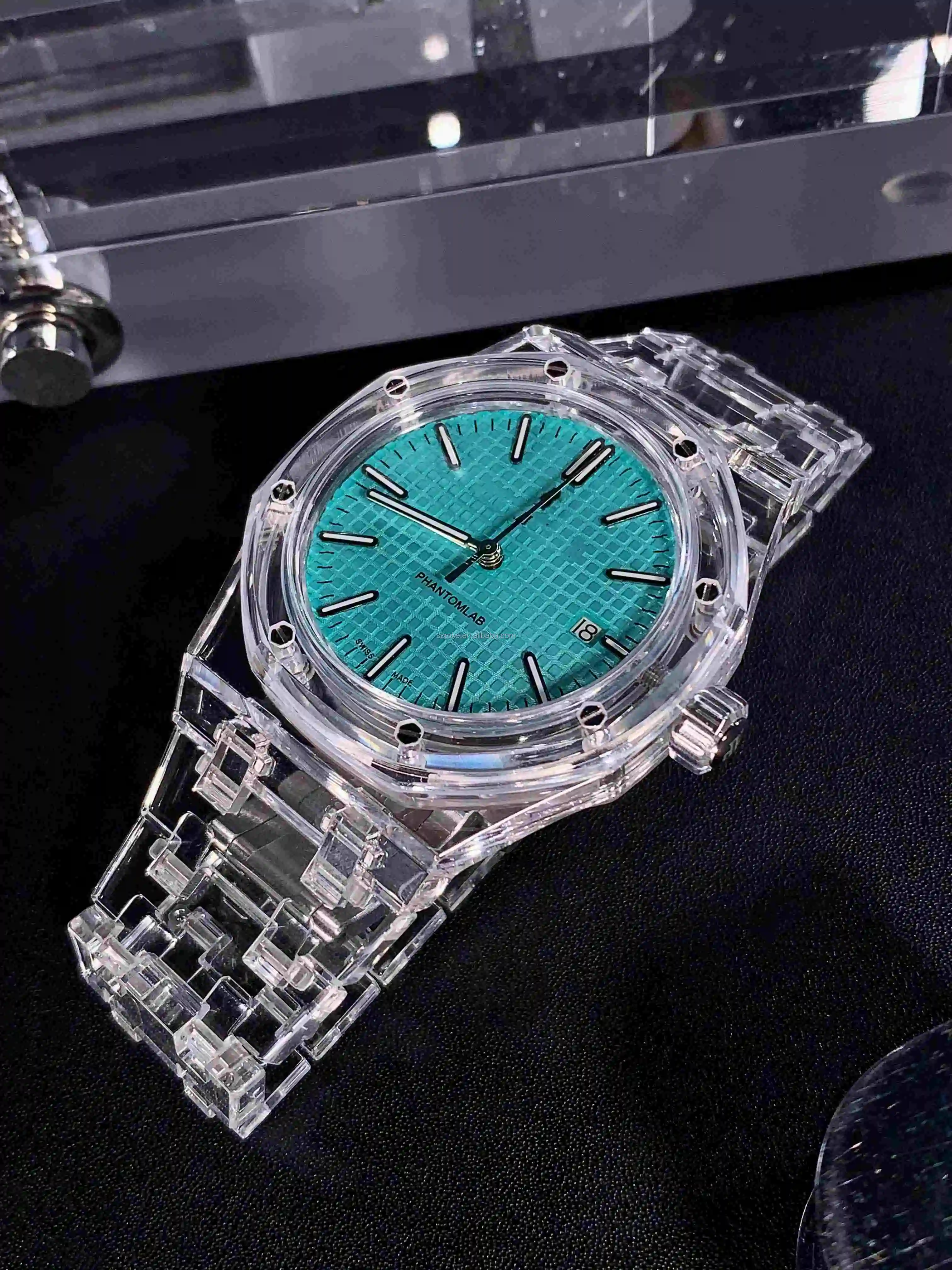 High-end Customized Watch Transparent Case, Strap, and Crystal ...