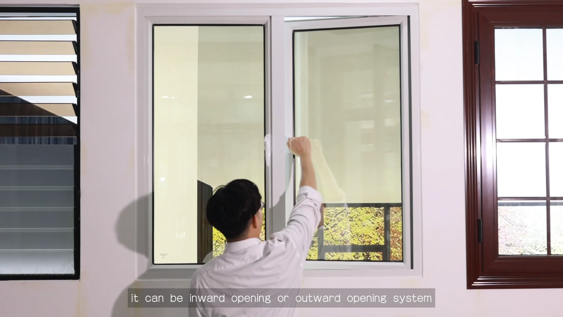 Soundproof Casement Windows Double Glazed Insulated Aluminium Glass ...