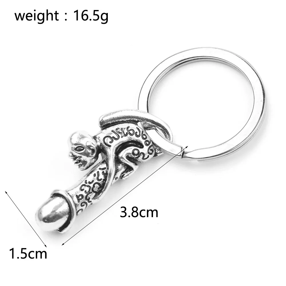 Hot Sale Male Genitalia Key Chains Sexy Dick Penis Cock Keyring Dildo ...
