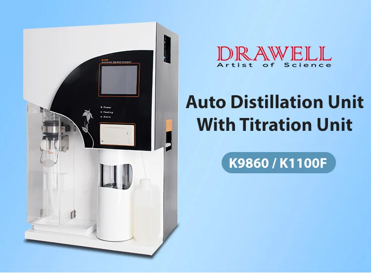 Kjeldahl Distillation and Titration Apparatus - Automatic Protein Analyzer