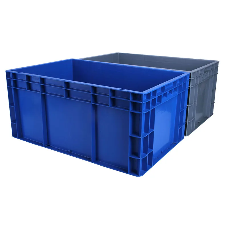 Euro Standard Solid Plastic Container Cates for Heavy Loading