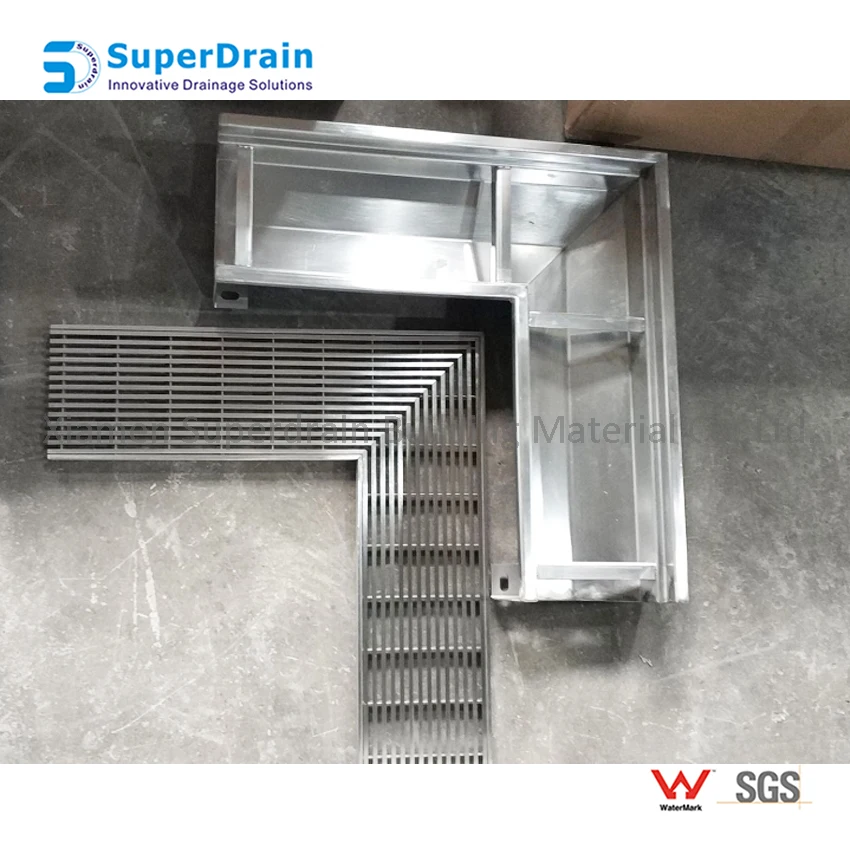 Stainless Steel 304/316 Customized Swimming Pool Gutter Drain ...