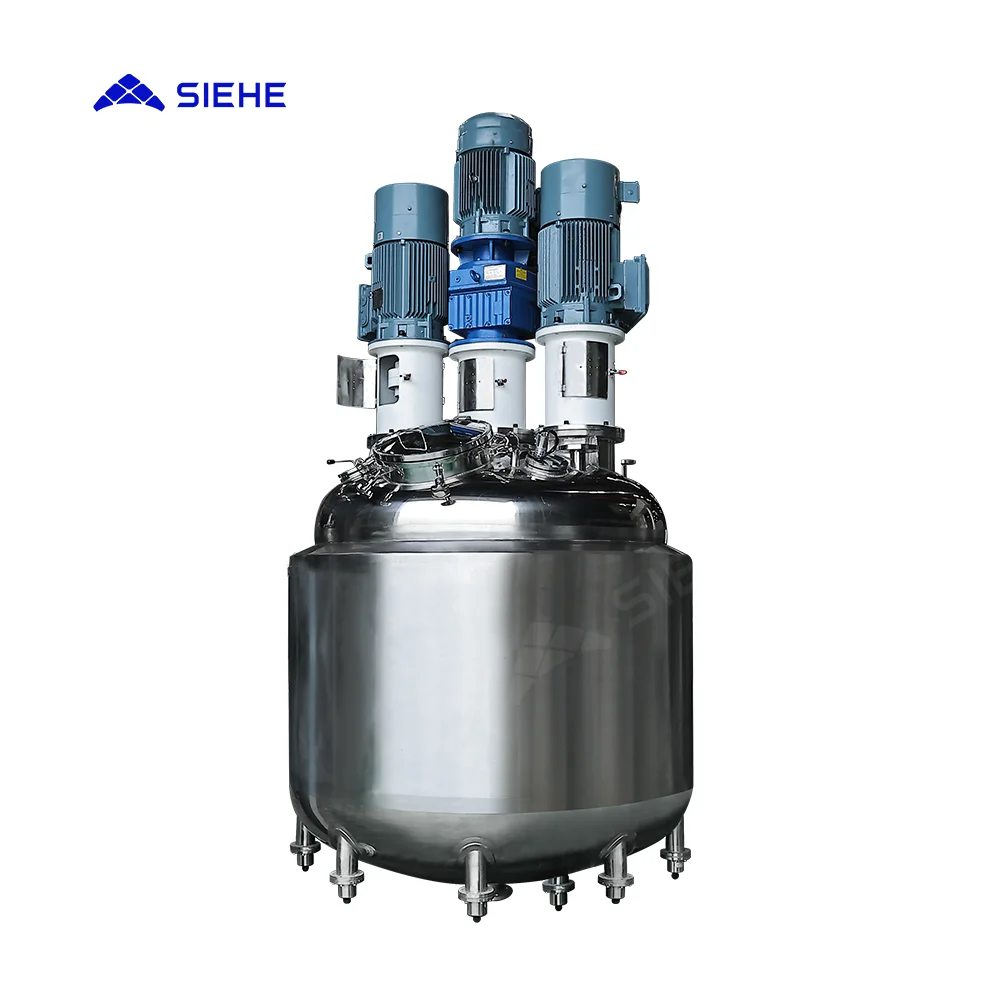 Industrial Chemical Mixing Tank with High-Speed Agitator for Adhesive ...