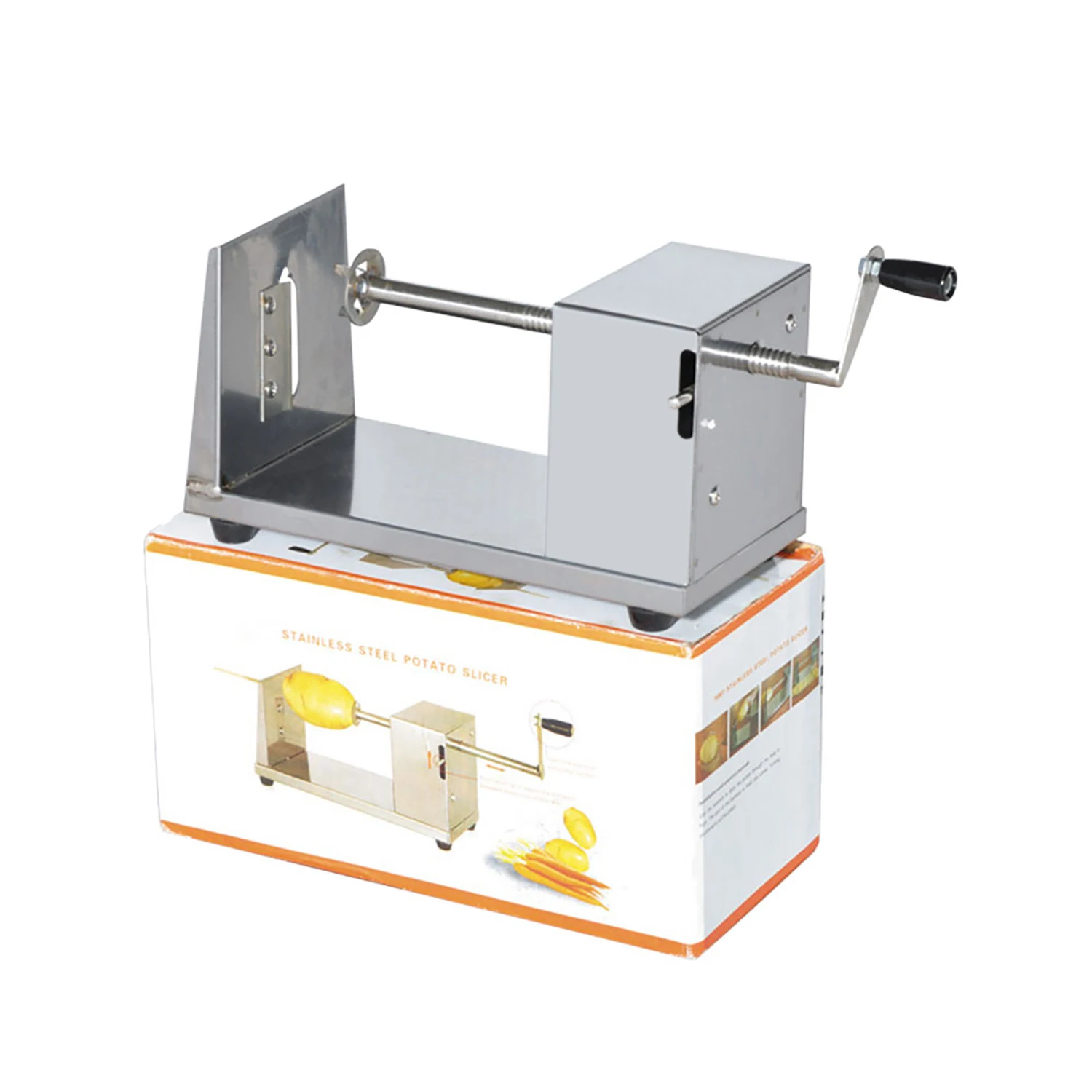 Manual Tornado Potato Slicer Potato Cutter Snack Machine Twisted Potato ...