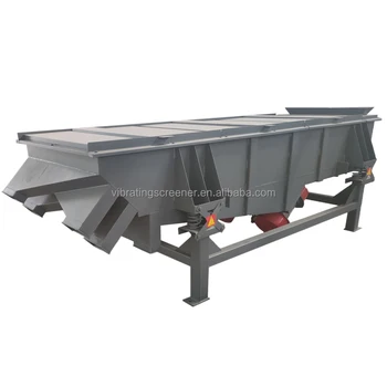 Linear Vibratory Sifter For Ground Calcium Carbonate Marble Chalk ...