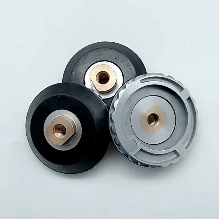 Midstar 4 Inch M14 Snail Lock Rubber Aluminum Backer Holder Grinding ...