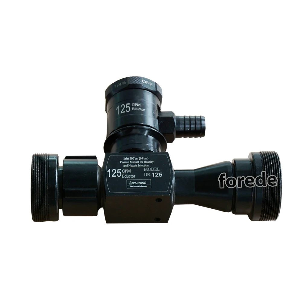 In-line Foam Inductor for Efficient Firefighting Solutions