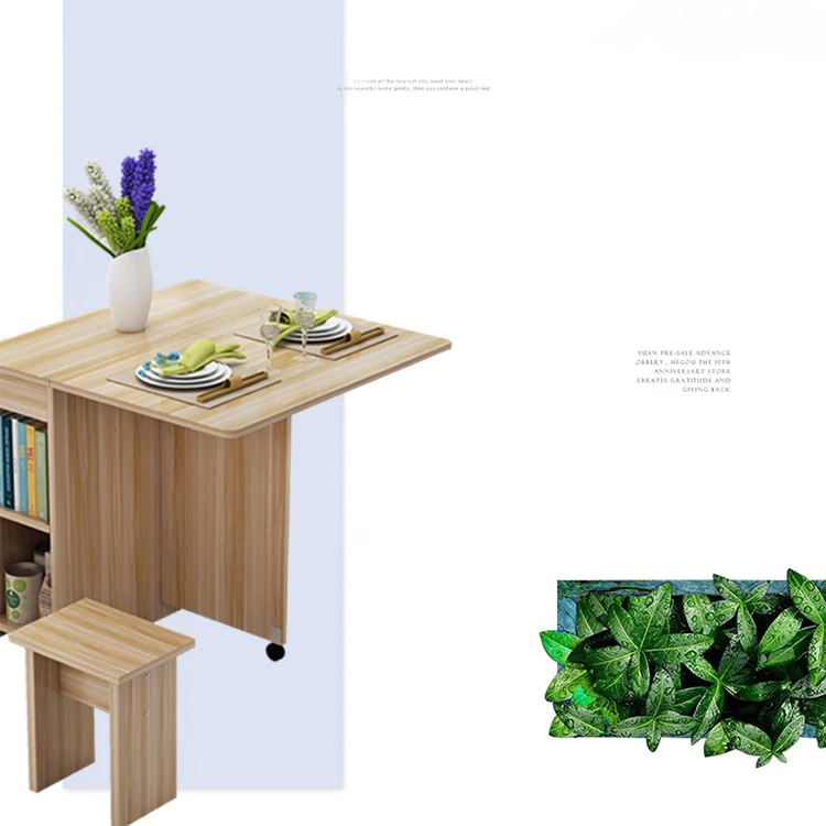 Household Small-Sized Rectangular Folding Dining Table