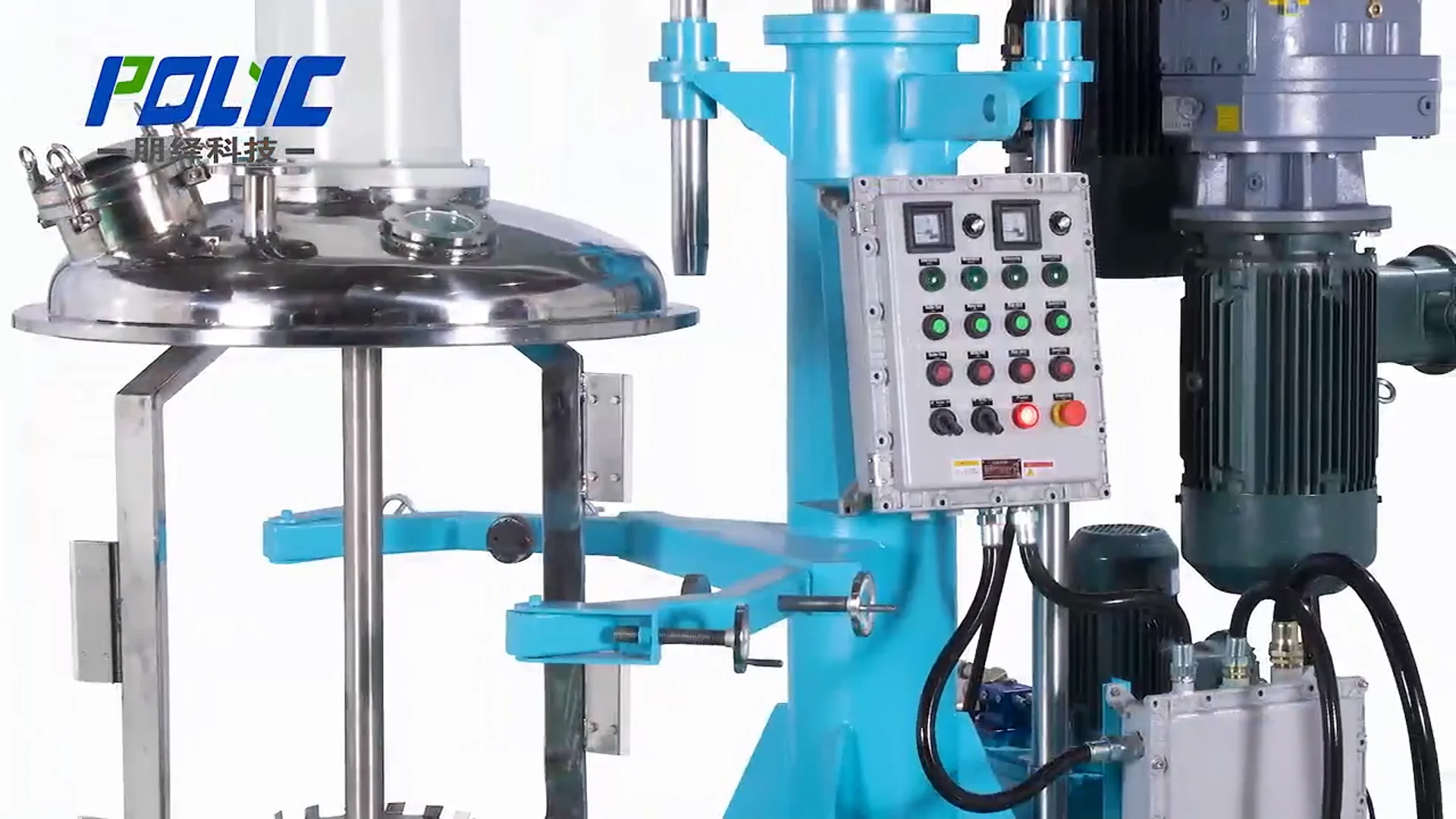 Most Use 1000l Concentric Double Shaft Mixer Machine For Adhesive - Buy ...