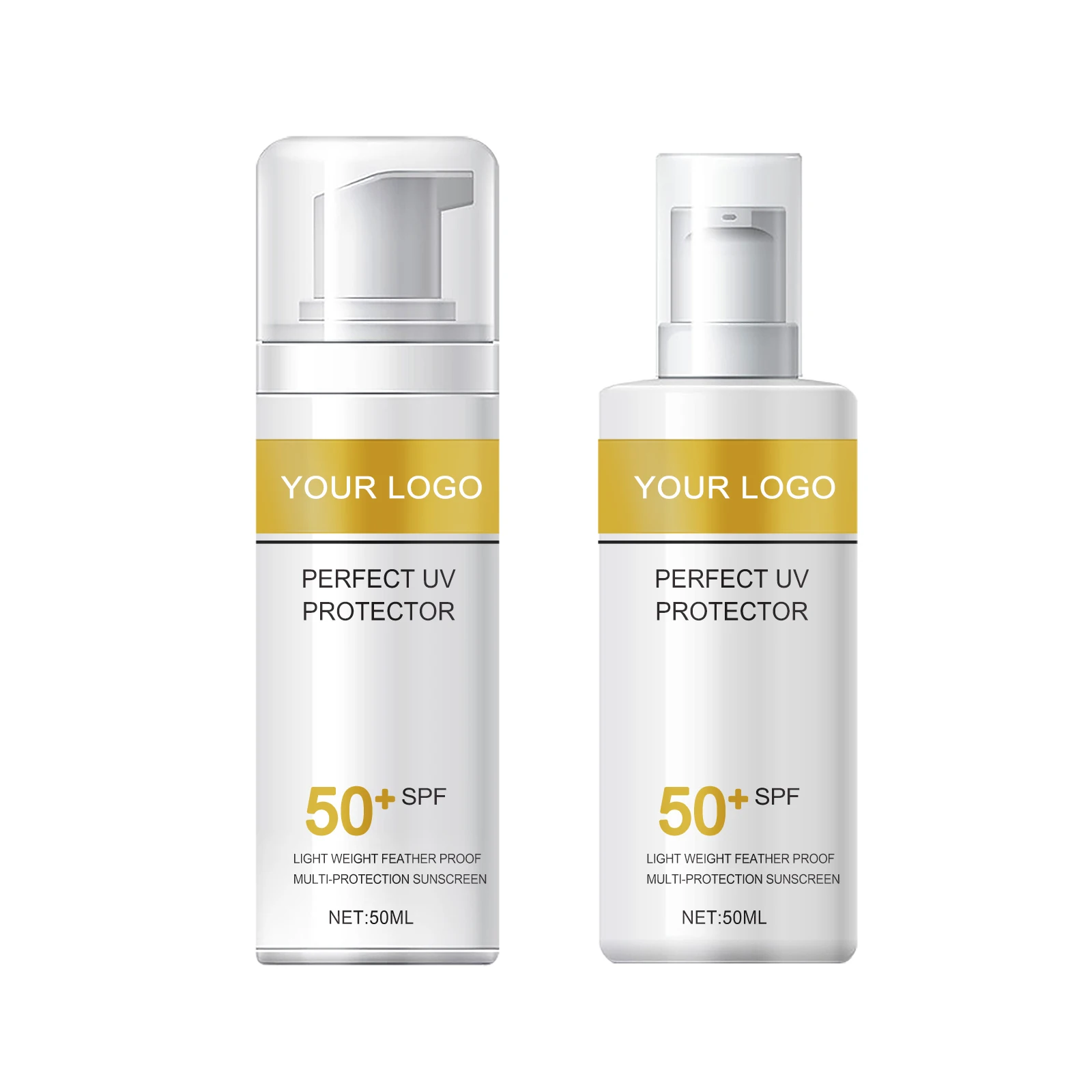 SPF 50 SPF Vitamin Sunblock Cream OEM Private Label 100% Natural Adults ...