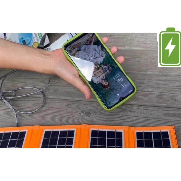 Fullsun Small Usb Portable Foldable Solar Panel Usb Charger For Watch ...