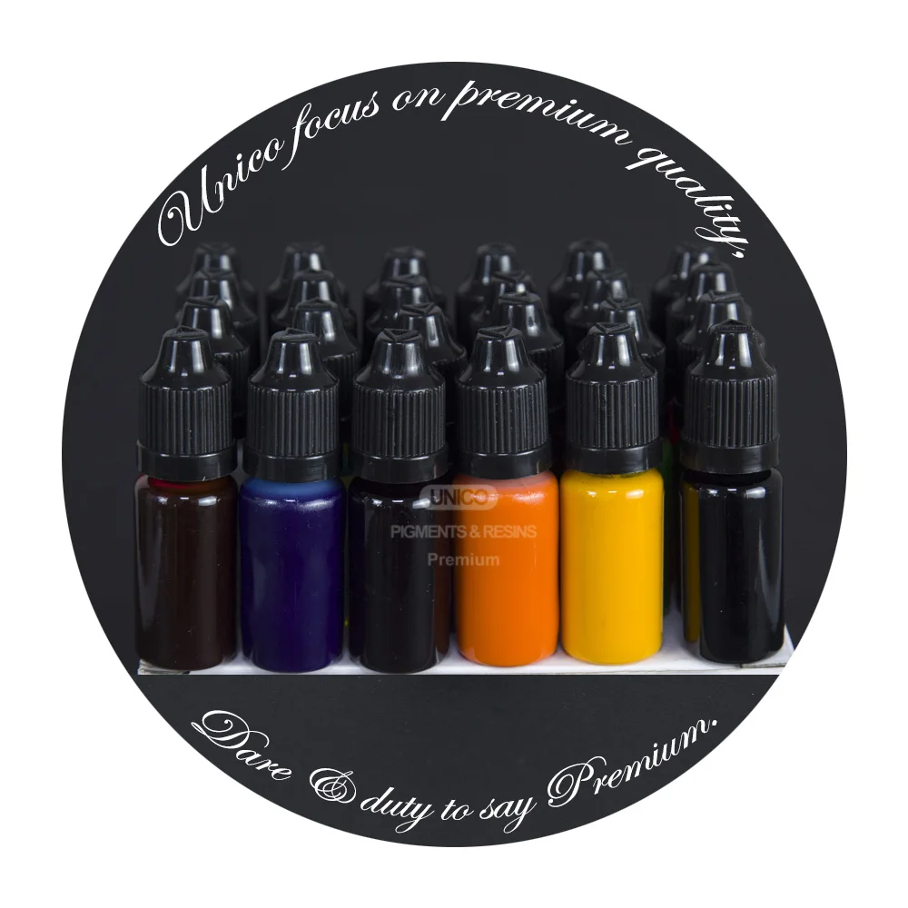 Unico Liquid Color Pigments Resin Dye Alcohol Ink 10 Ml Bottle For ...