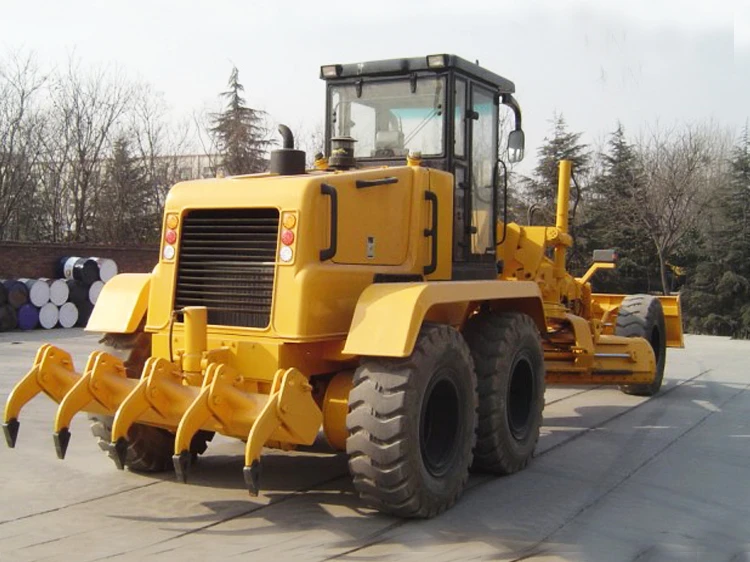 165hp Motor Grader Py165c Compactor Road Construction Machine With ...