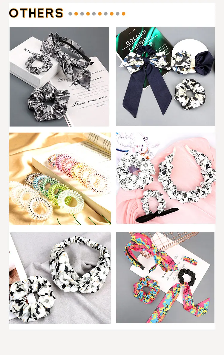 High Quality New Design Fashion Trendy Large Size Hair Bands Colorful ...