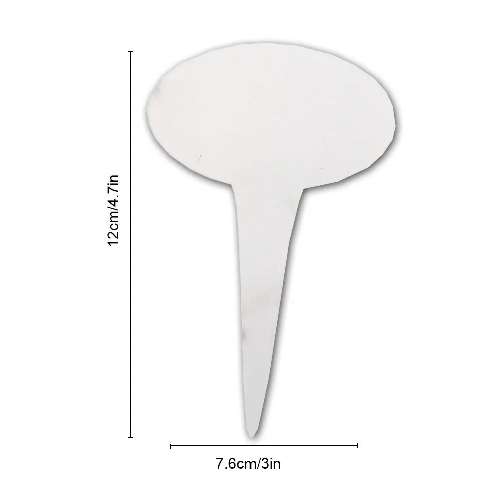 Multisize Reusable Acrylic Plant Labels Reusable Outdoor Garden ...