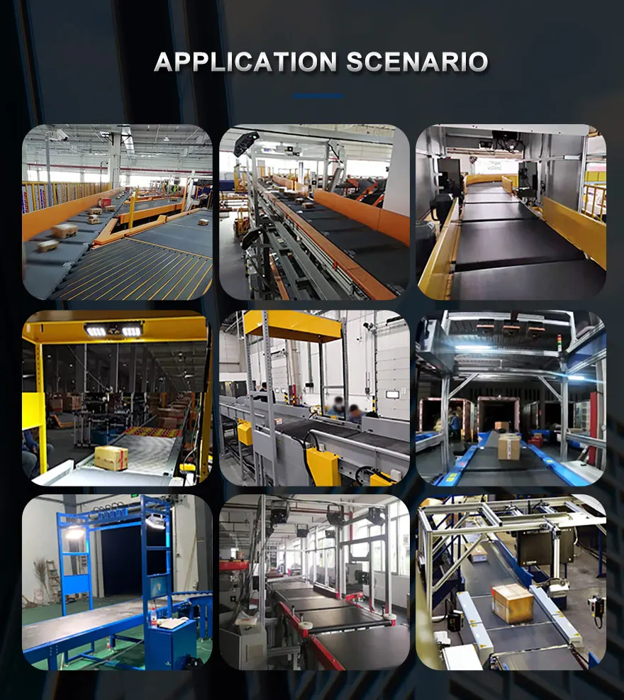 Warehouses Six Sides Box Sorted Parcel Package Sorting System Dws Logistic Machine Sorter ...