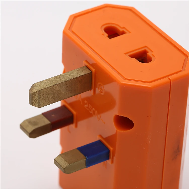 Orange Color Conversion Plug With British Standard Plug,Universal Multi ...