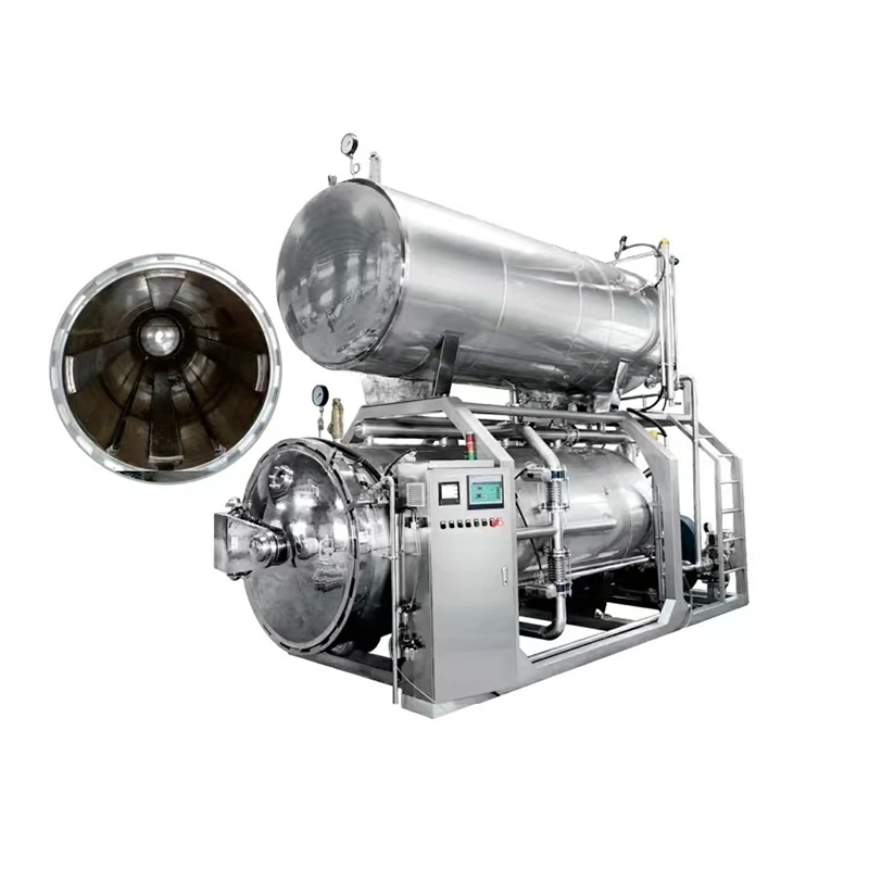 Autoclave Water Spray Retort Machine Retort Pouches Steam High Pressure ...