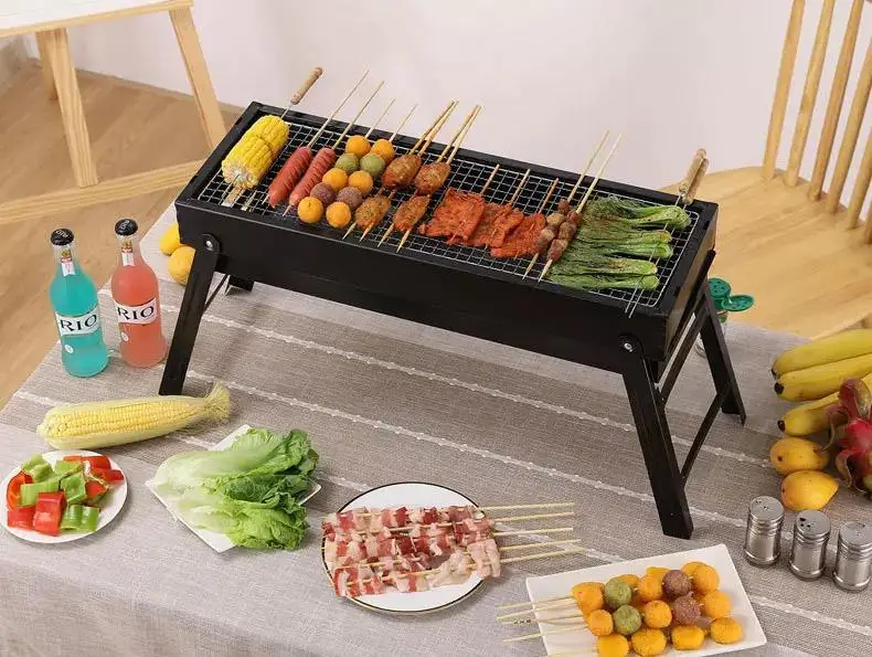 Outdoor Gas Cooktops - Portable BBQ Charcoal Grills