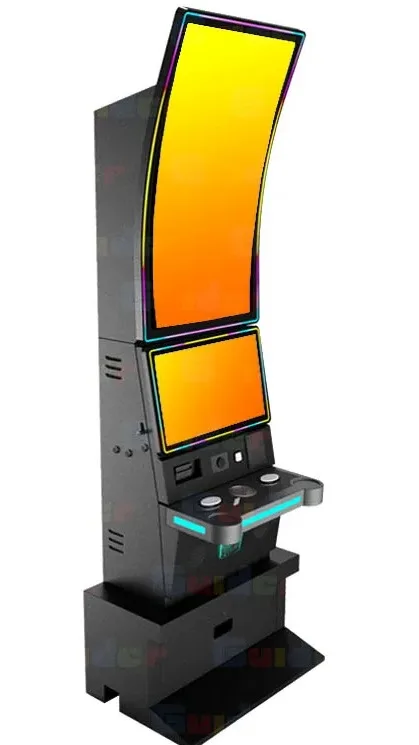 2024 Guider New Design Metal Dual Screen Arcade Cabinet With Curved ...