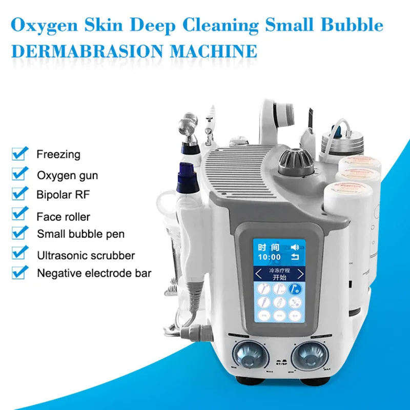 2024 Multifunction 6 In 1 Hydra Oxygen Facial Desktop Machine ...