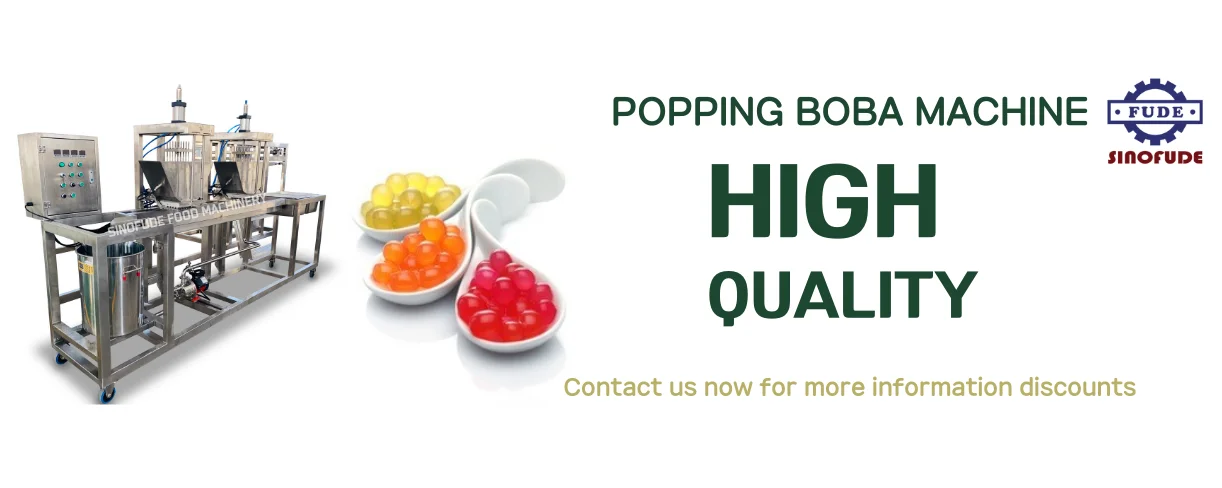Fude Popping Boba Machine - High Productivity & Easy Operate