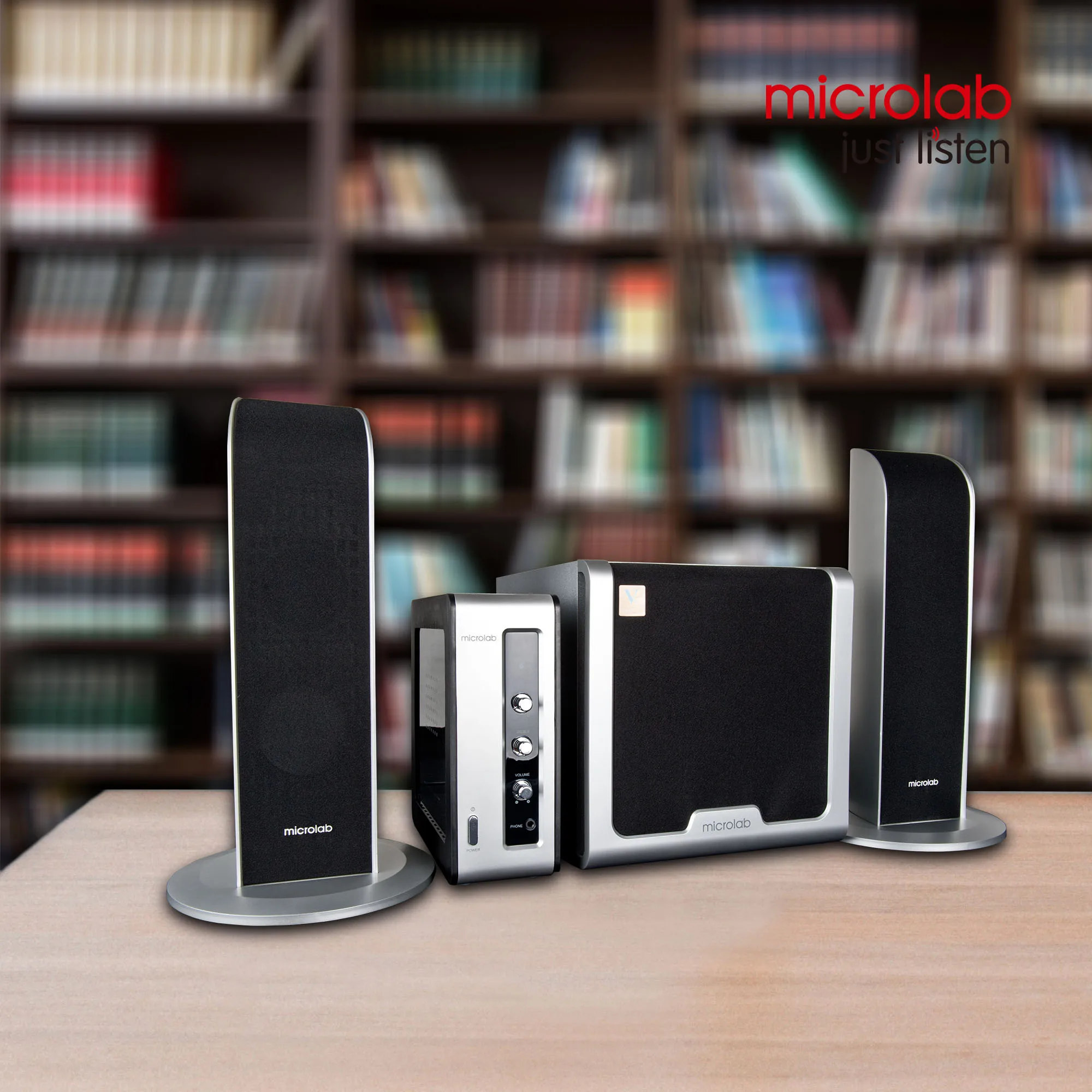 Microlab HIFI FC361 - Classic Design Speaker for TV & Home Theatre