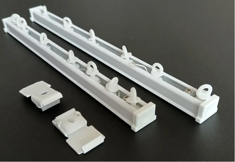 Ripple Fold Curtain Track Rail Runner S Fold Curtain Runner Curtain ...