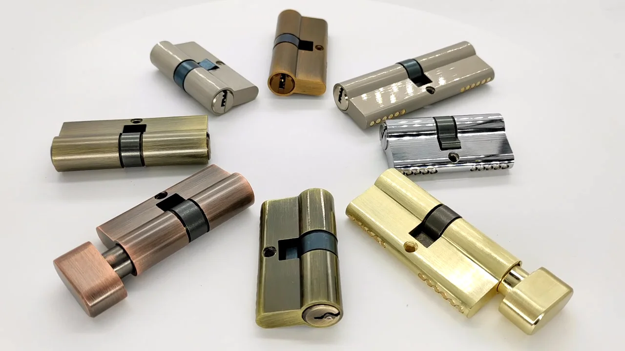 80mm Euro Mortise Profile Solid Lock Cylinder Knob - Buy Euro Mortise ...