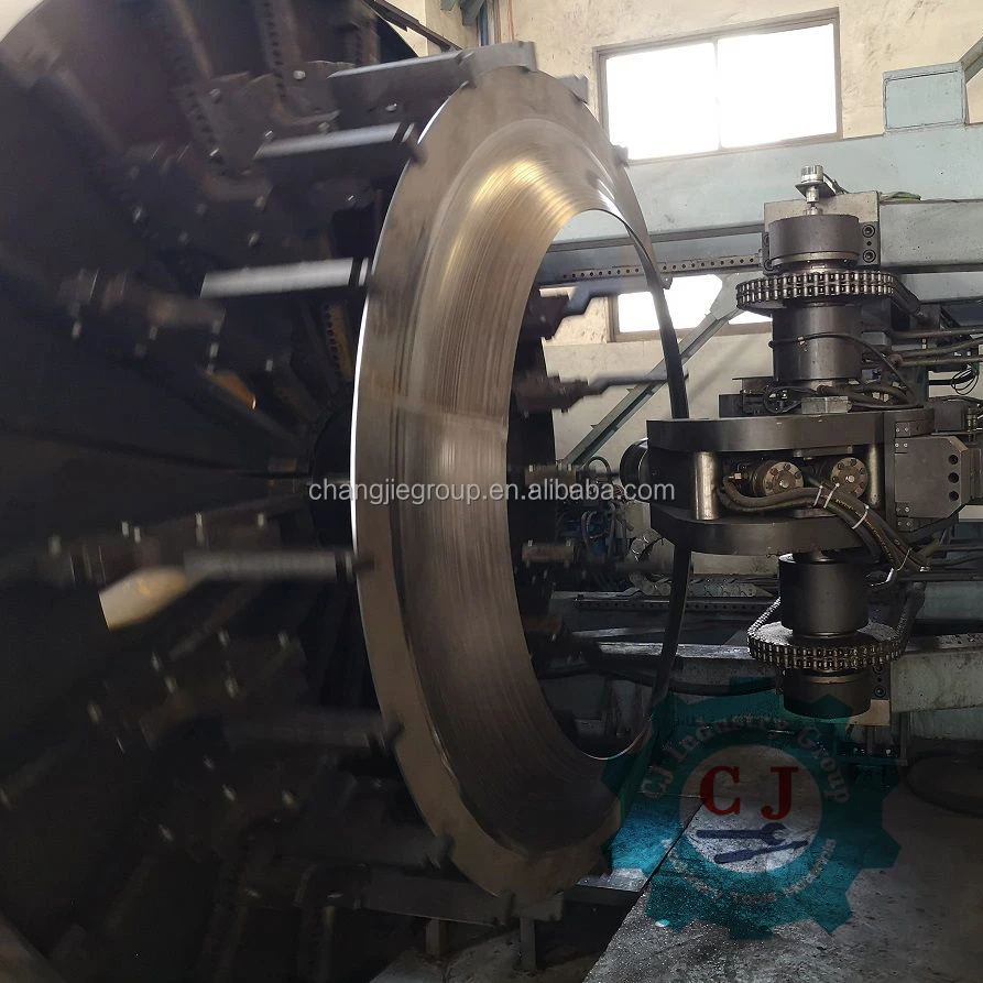 Cnc Axial Duct Fan Spinning Flanging Punching Machine For Inlet Cone ...