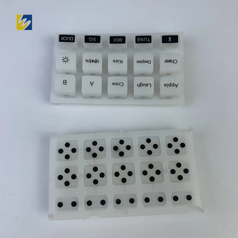 Custom Silicone Rubber Products Keypad Silicone Key Cover Remote ...