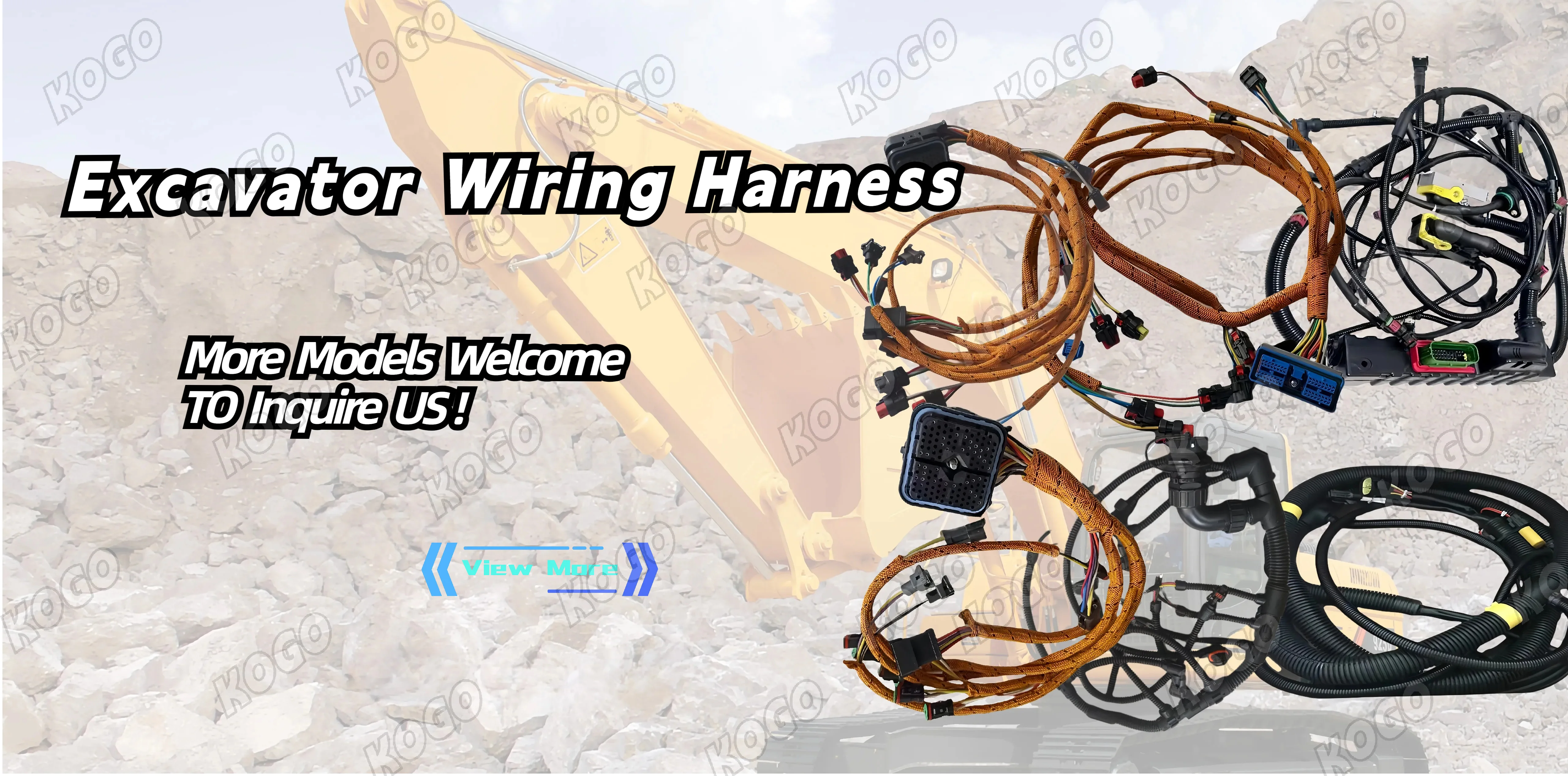 4HK1 Engine Wiring Harness for Hitachi Excavators