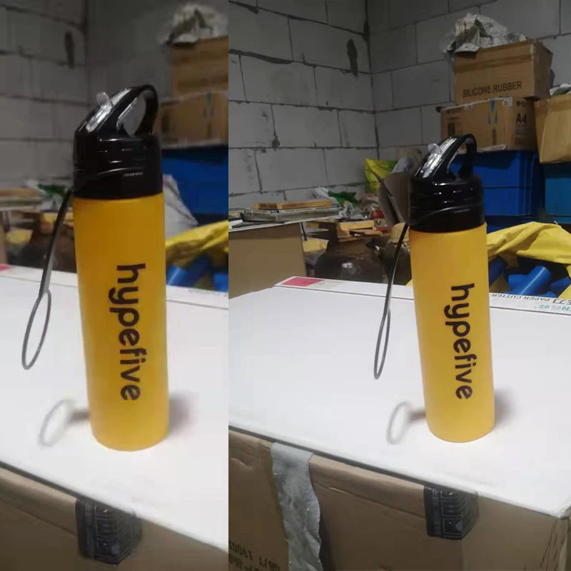 BPA FREE Wholesale Custom High Quality Soft Water Bottle Sports Sport Water Bottles with Straw ...