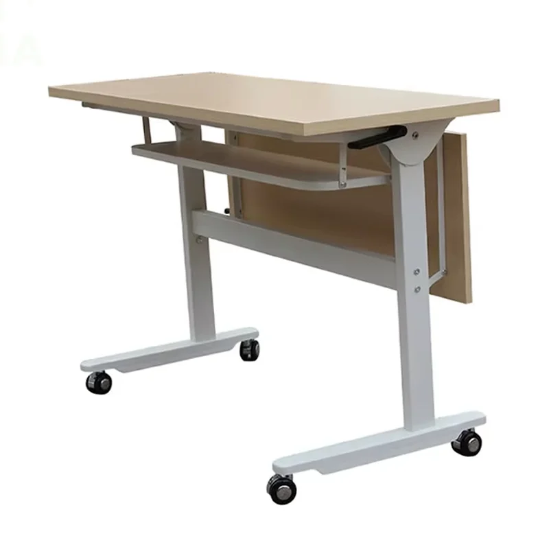 Office Small Metal Folding Work Table Legs With Fold up Table Top ...
