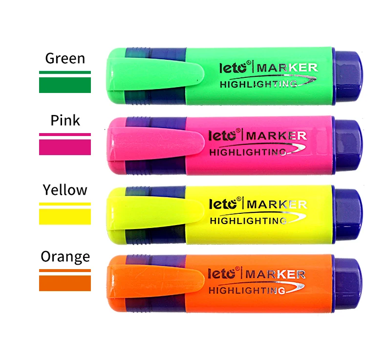 Highlighter Maker - Fluorescent Pen with Chisel Nib HP-6602