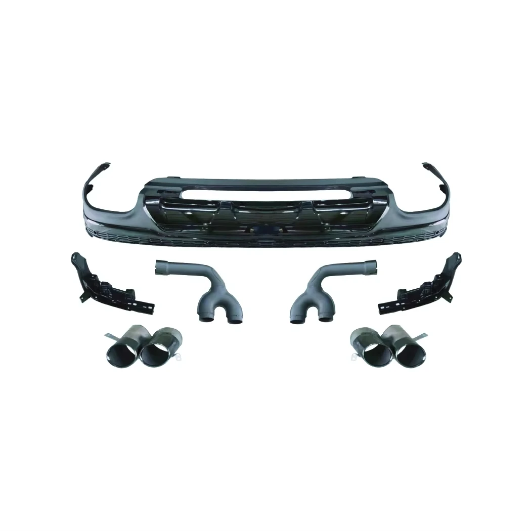 High quality Body Kit Tail Lip Tail Throat For Audi Q7 2020-2023 2024 ...