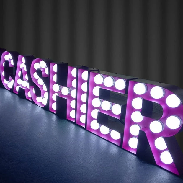 Custom Led Illuminated Letters Led Wedding Numbers 3ft 4ft Marquee ...