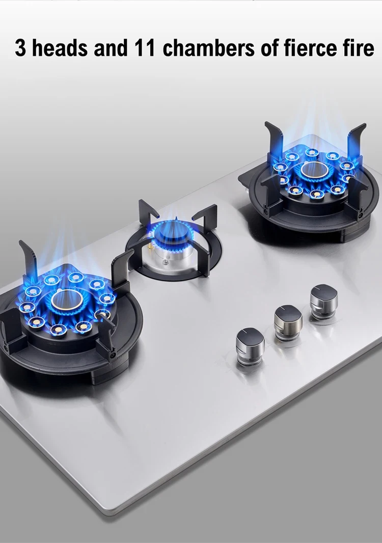 Flip Top Gas Cooker LPG - Efficient and Easy to Clean