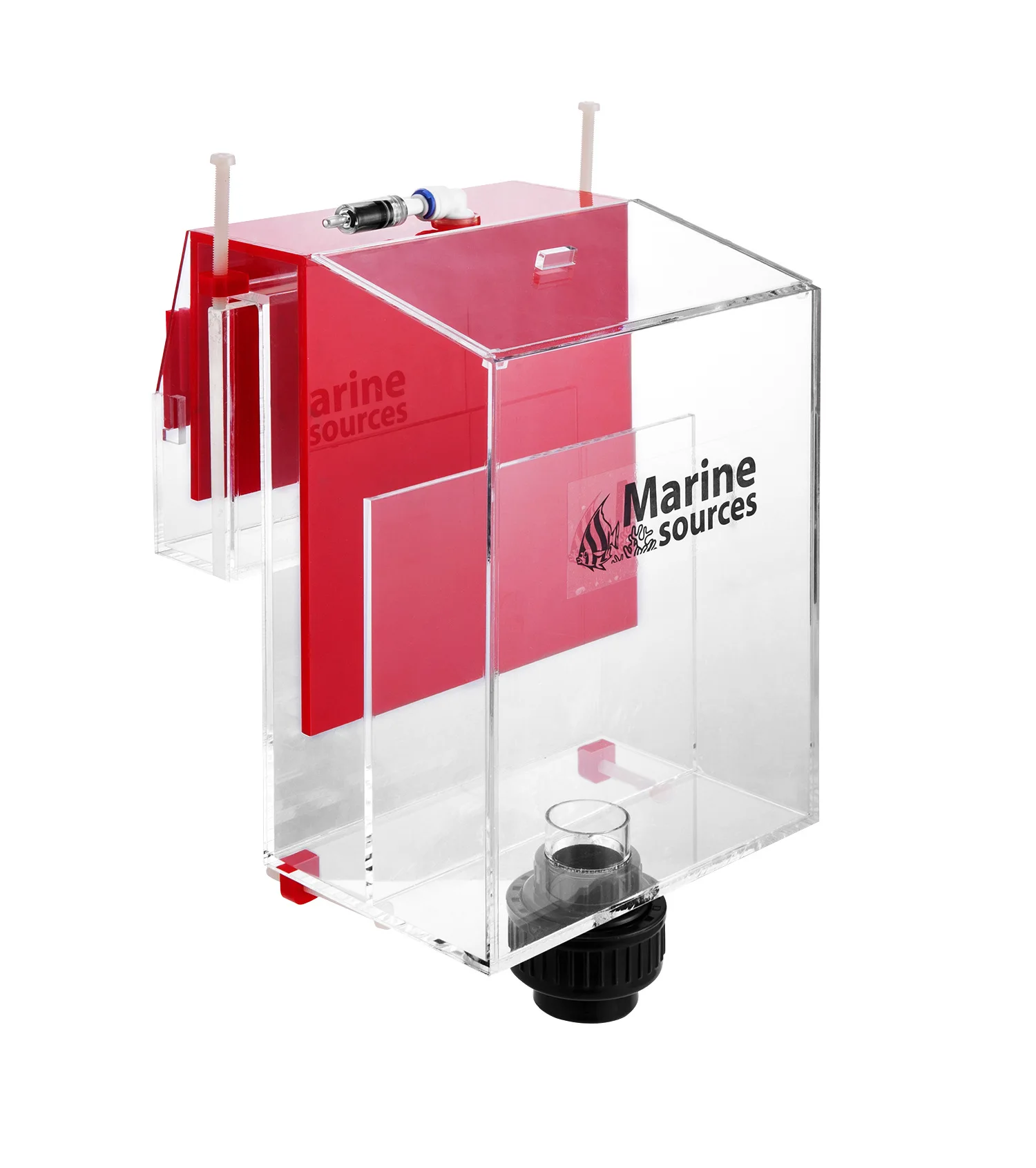 Marine Sources Aquarium Waterbox Siphon Overflow Box Sob-1 Sob-2 Black ...