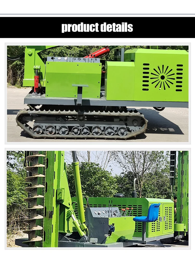 Drop Sheet Pile Driver Hammer Hydraulic Pressure Static Pile Driver ...