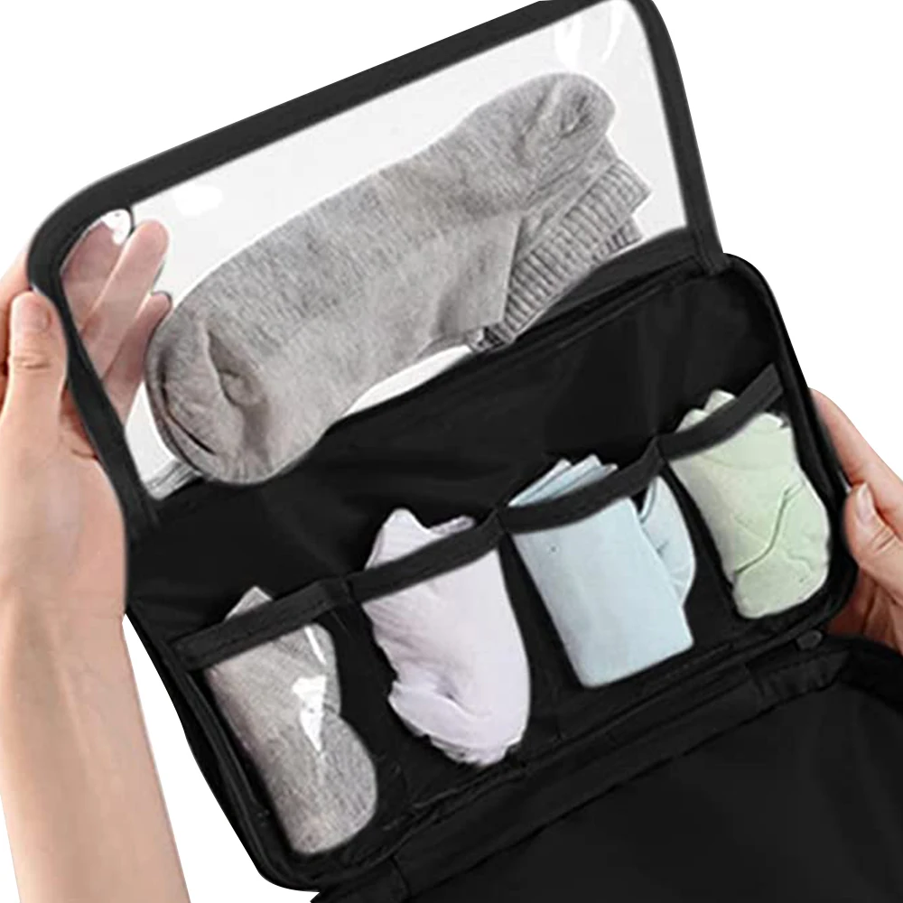 Travel Underwear Bra Storage Bag - Water Resistant & Reusable