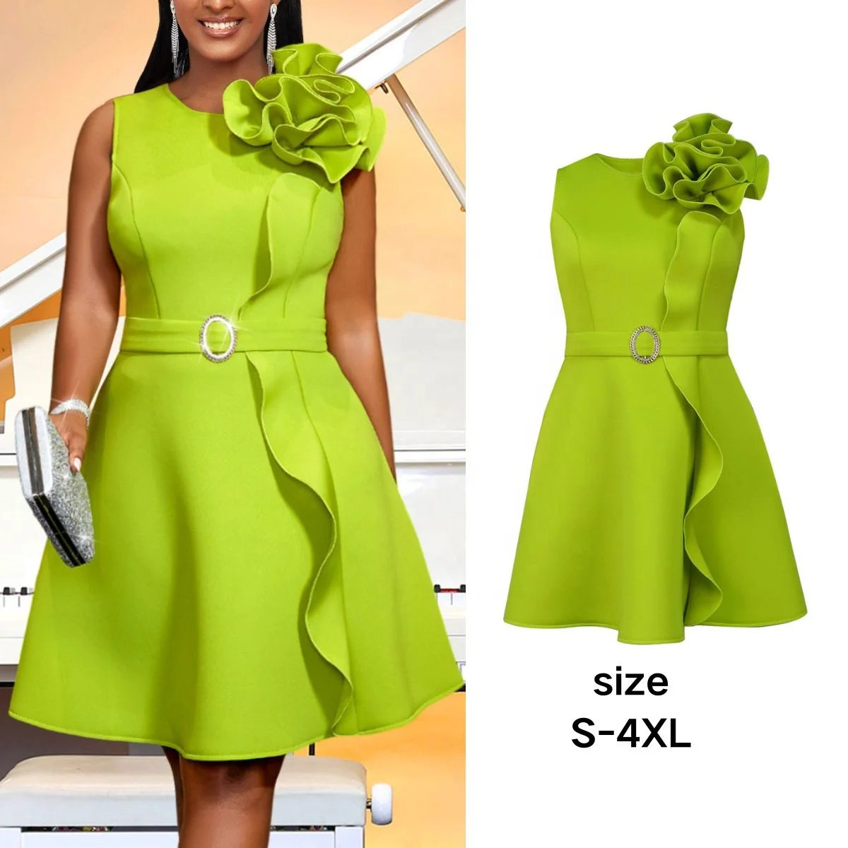 Ocstrade 2024 Plus Size Evening Dresses - Elegant & Casual