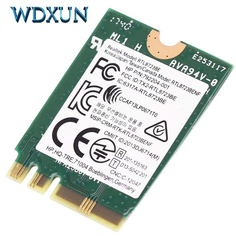 Realtek RTL8723BE 300mbps Wifi Adapter - Internal Network Module